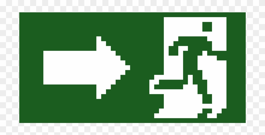 Download #4 Exit Sign - Sign Clipart (#409803) - PinClipart