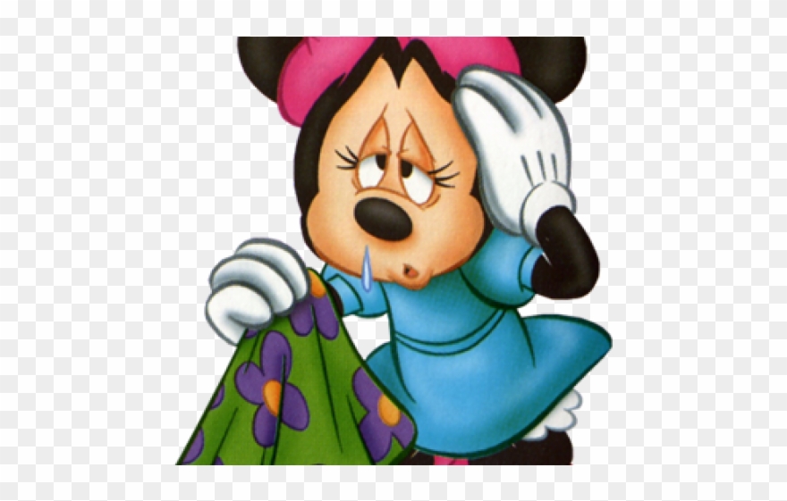 Minnie Mouse Clipart Tired - Headache Disney - Png Download (#4000616 ...