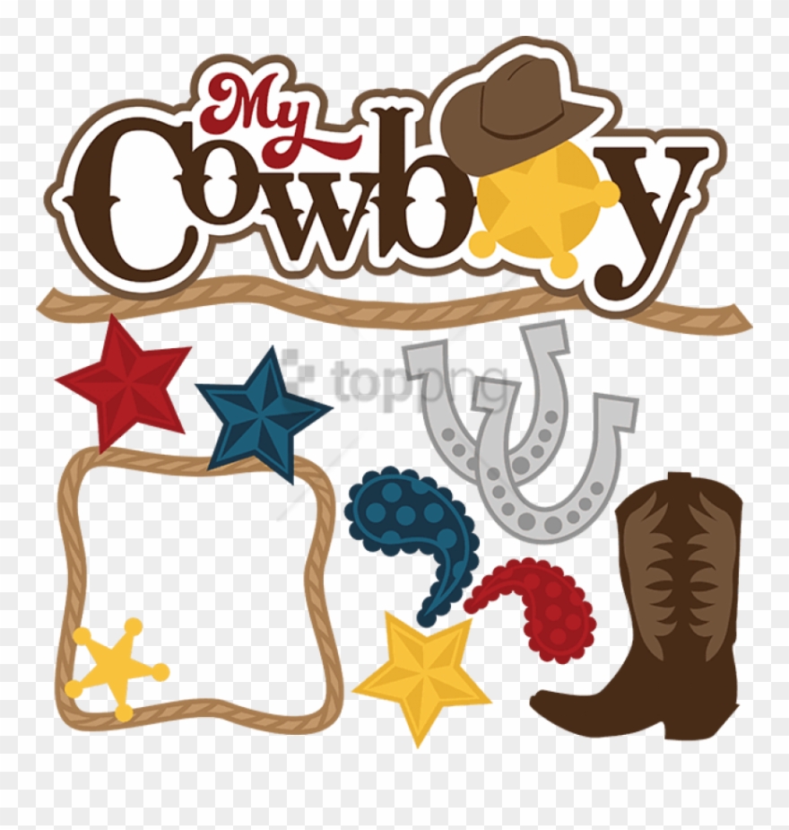 Free Png Download Cowboy Scrapbook Png Images Background - Cowboy ...