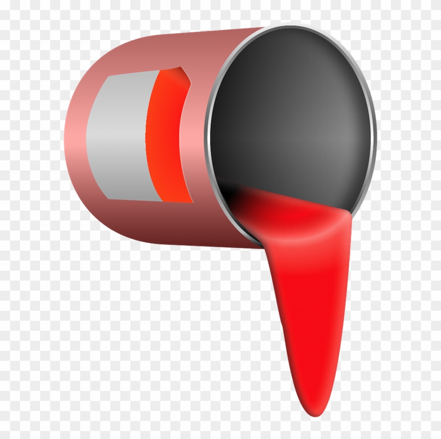 Red Paint Bucket Png - Circle Clipart (#4008020) - PinClipart