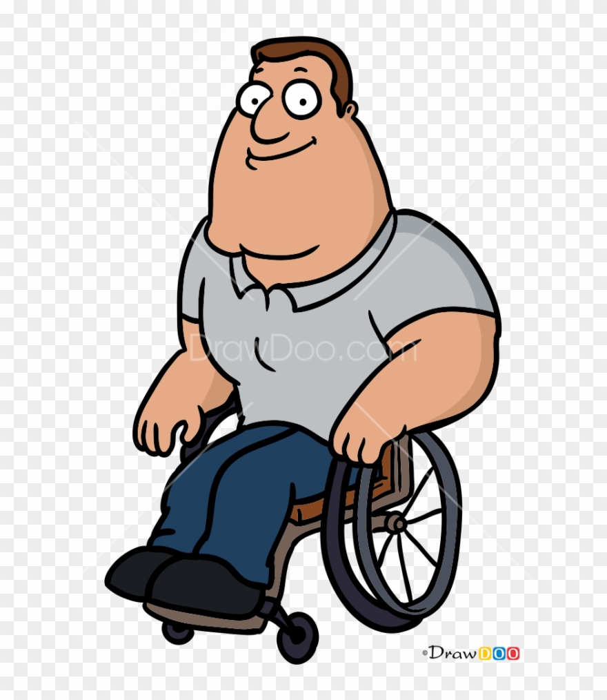 Download Joe Swanson Transparent - Someone In A Wheelchair Clipart ...