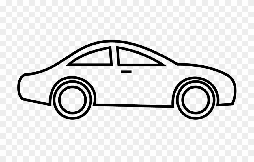 Download Car Clipart Black And White - White Car Clipart Png ...