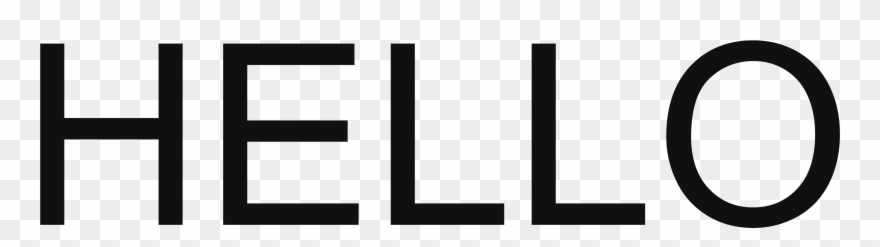 Hello Clipart Hii - Png Download (#4019537) - PinClipart