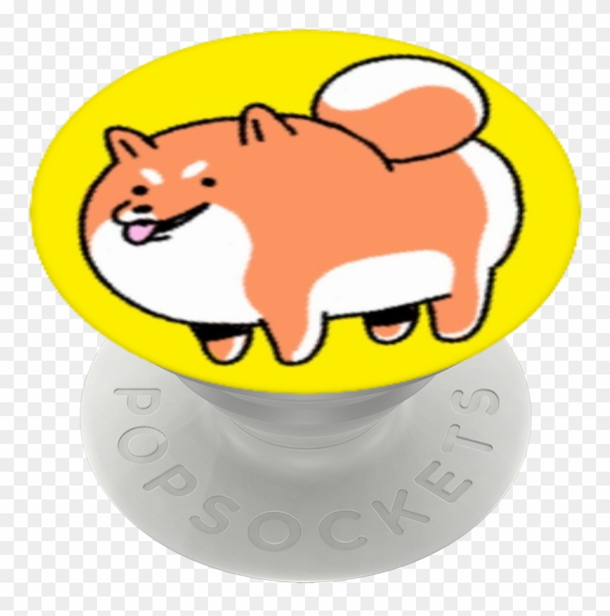 Download Shiba, Popsockets - Cartoon Clipart (#4021873) - PinClipart