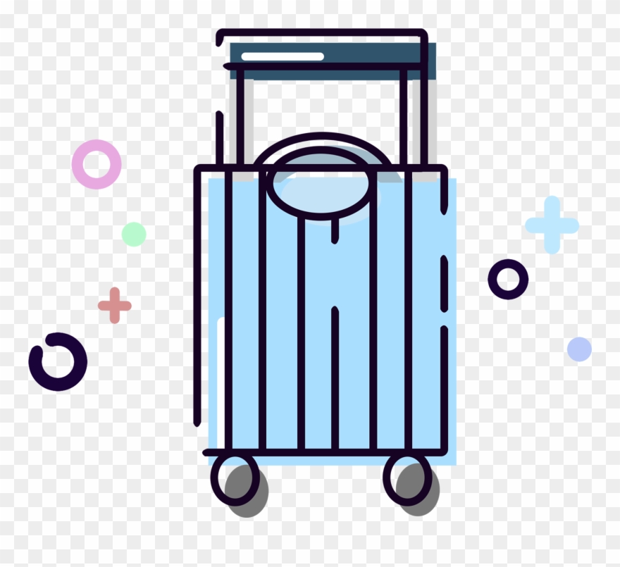 Mbe Bedarf Des Täglichen Bedarfs Koffer Cartoon Png Clipart (#4023344 ...