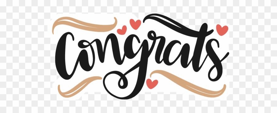 Congrats Clipart - Png Download (#4025788) - PinClipart