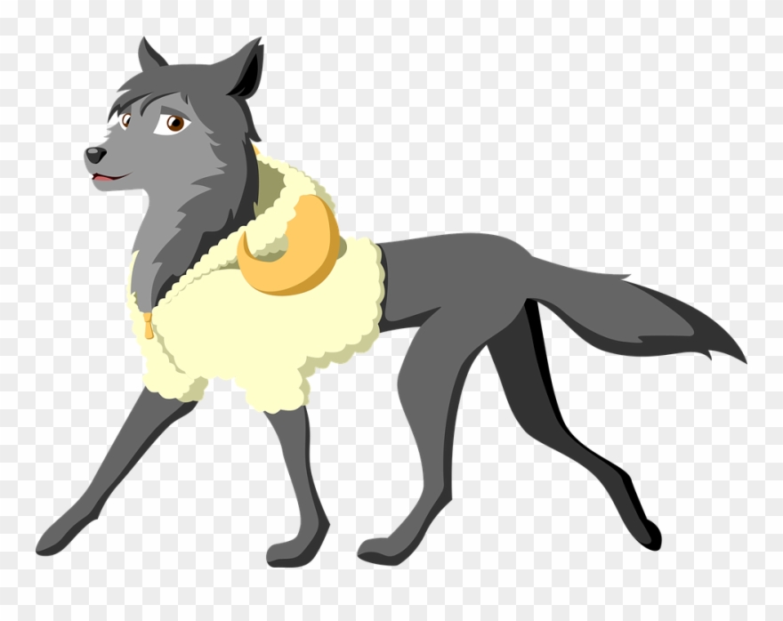 Download Ulv I Fåreklæder Clipart (#4026473) - PinClipart