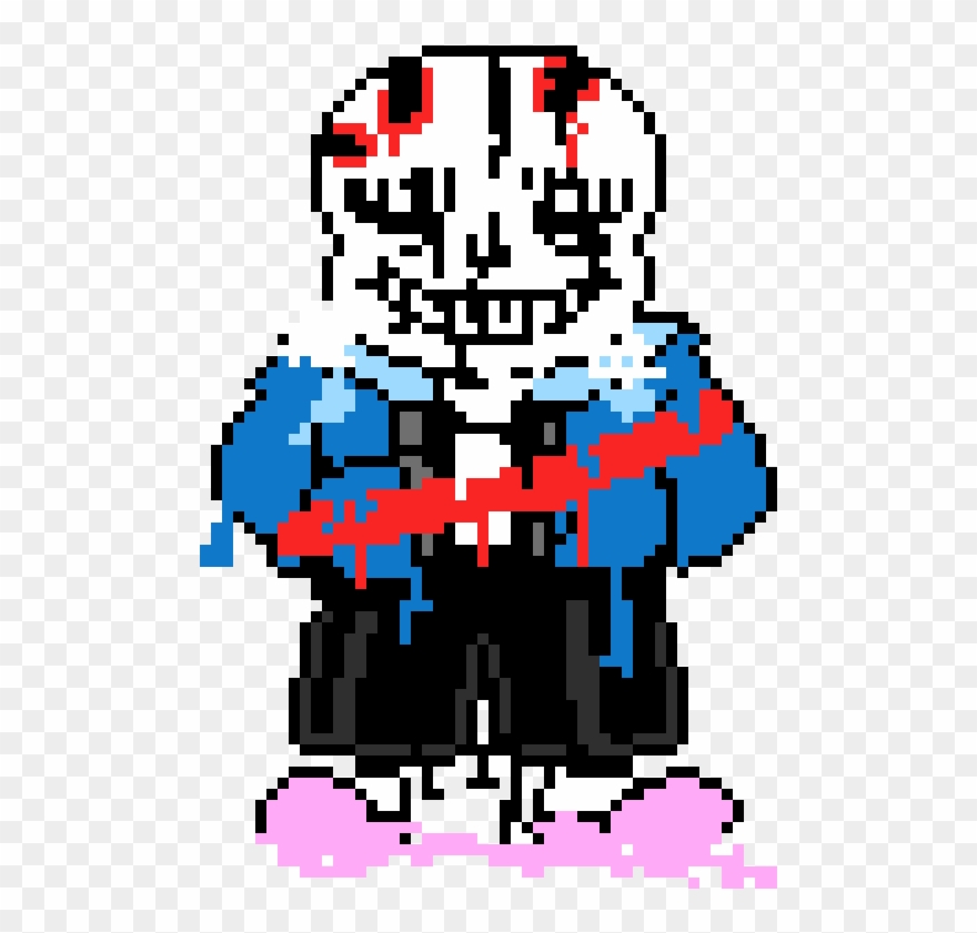 Download Dead Sans Injected With Determination - Sans Undertale Clipart ...