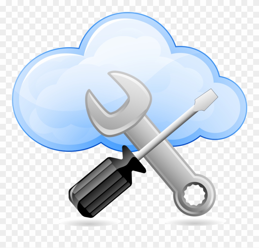 Computing Web Hosting - Service Tool Software Clipart (#4030604 ...