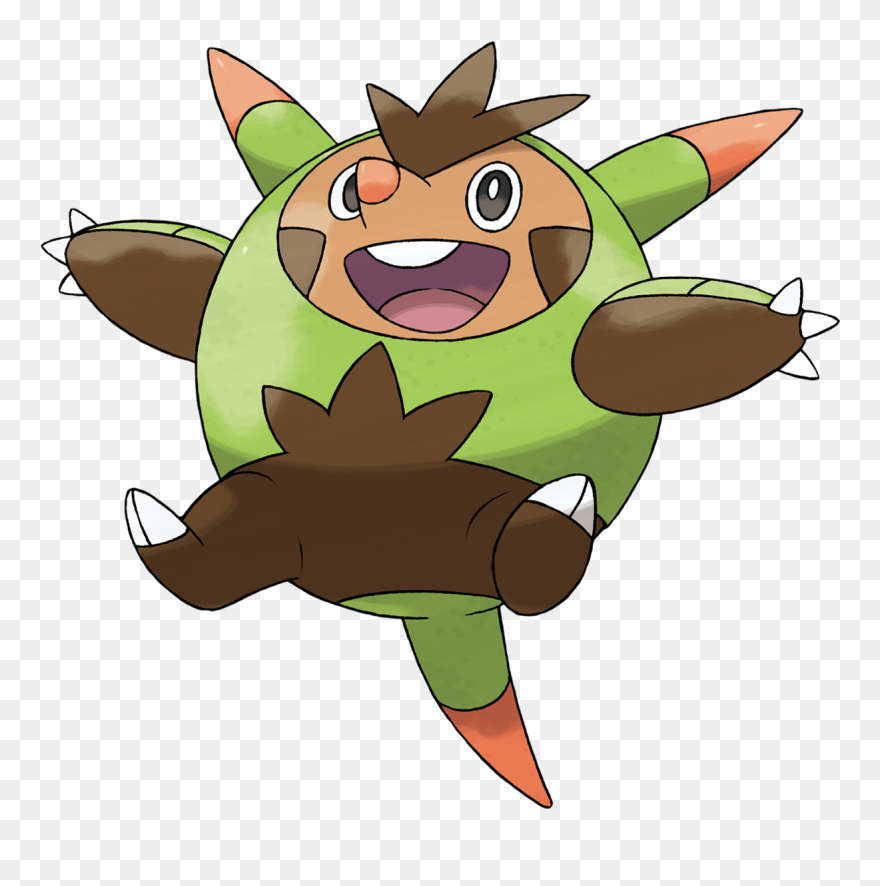 Quilladin - Pokemon Chespin Evolution Clipart (#4037693) - PinClipart