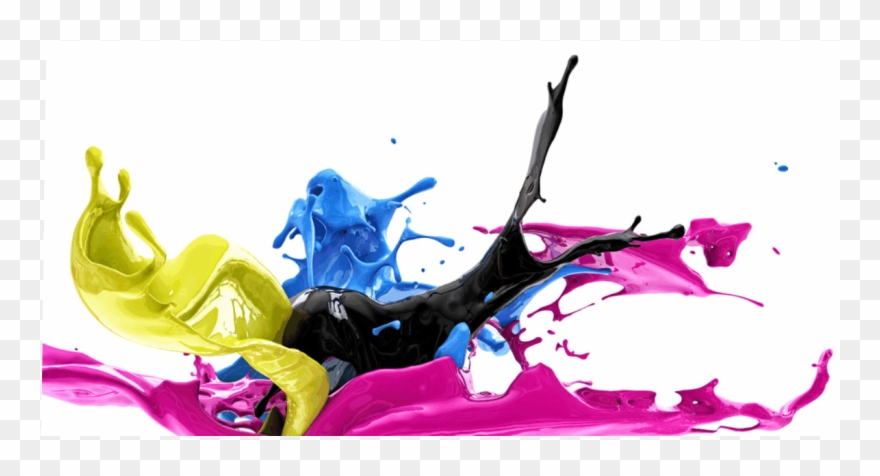 Header - Cmyk Splash Clipart (#4038738) - PinClipart