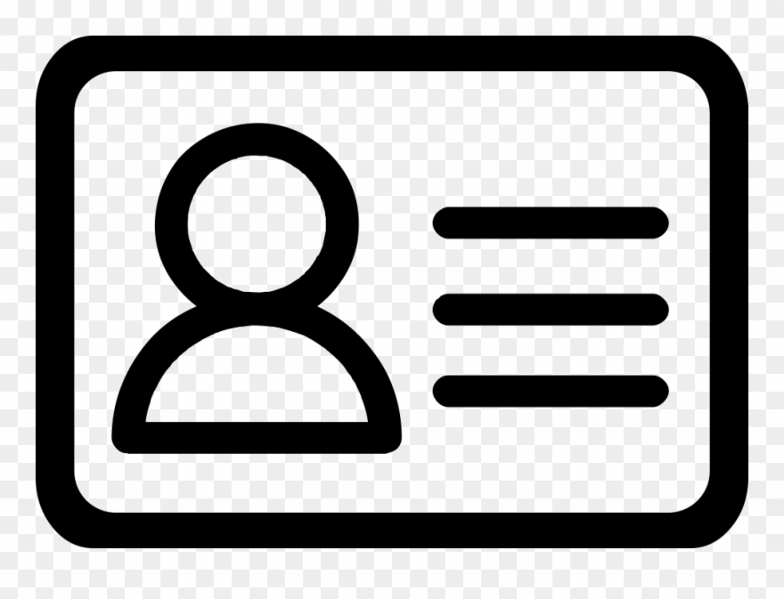 Proof Of Identity Svg Png Icon Free Download Clipart (#4052685 ...