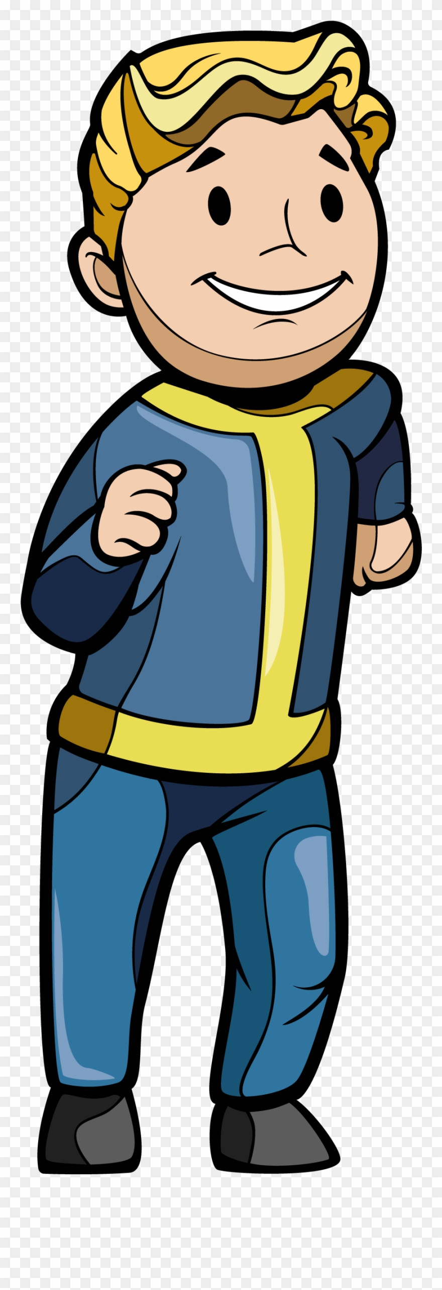 Vault Boy Endurance - Cartoon Clipart (#4055538) - PinClipart