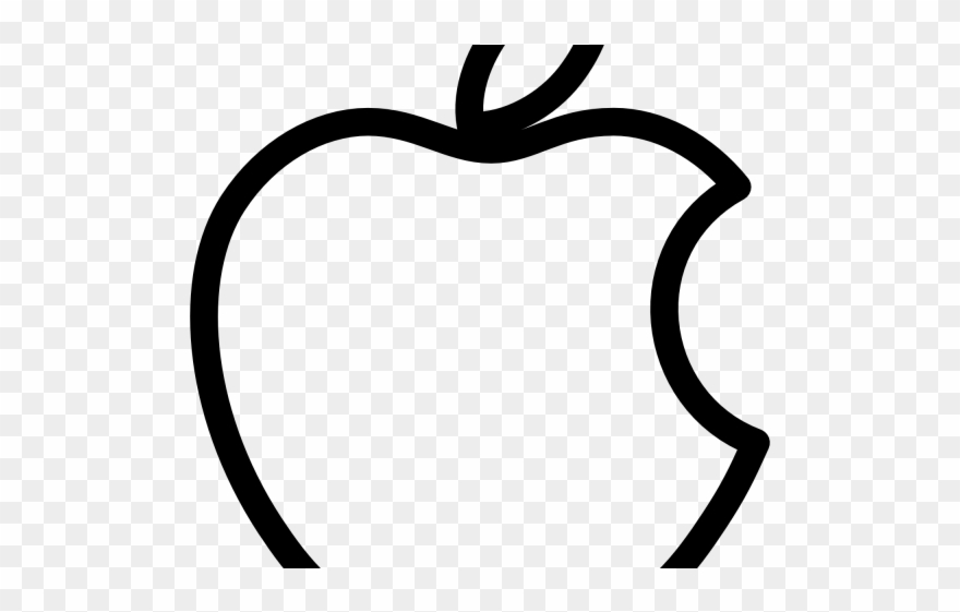 Download Clipart Official White - Apple Logo Png Line Transparent Png ...