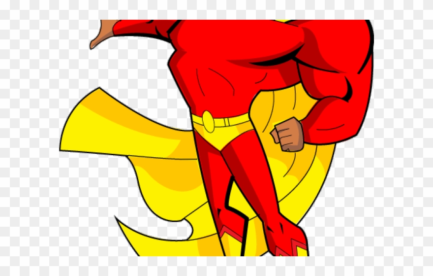 Hero Clipart Yellow Superhero - Superhero - Png Download (#4068734 ...