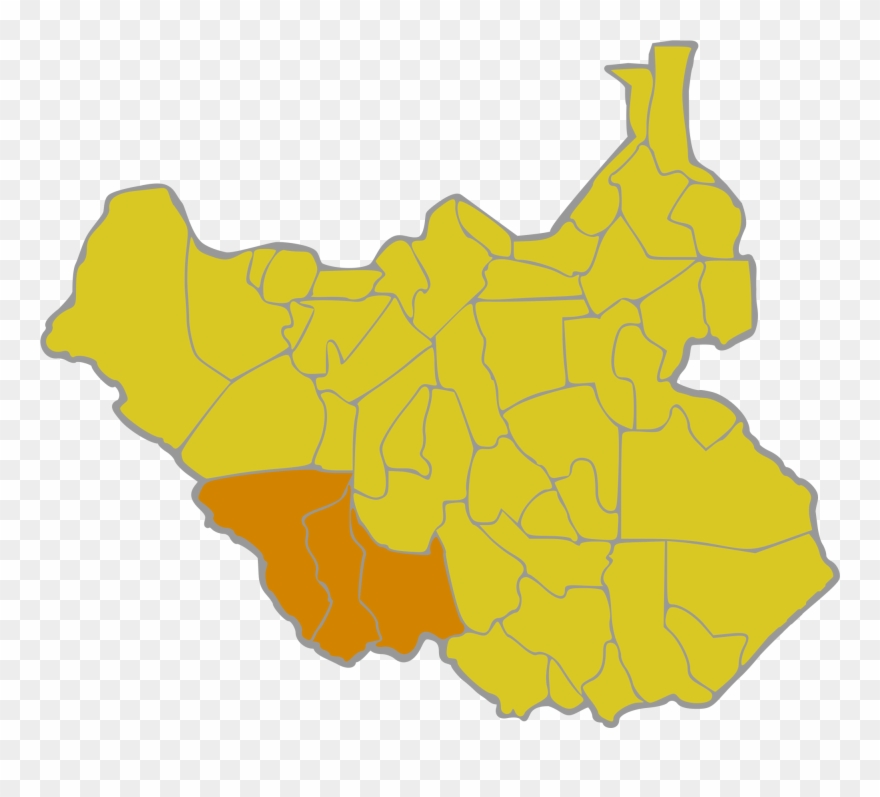 Download Roman Catholic Diocese Of Yei , Png Download - Map Of Sudan ...