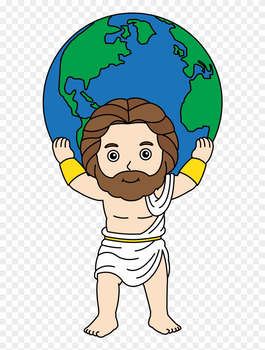 Atlas - Cartoon Clipart (#4083313) - PinClipart