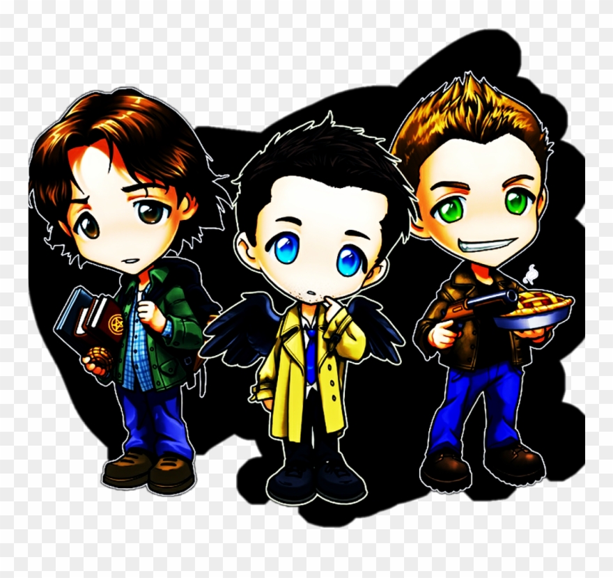 Download Spn Sticker - Cartoon Clipart (#4088827) - PinClipart