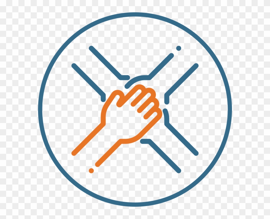 Community Building Fun - Team Icon Hands White Clipart (#4090026 ...