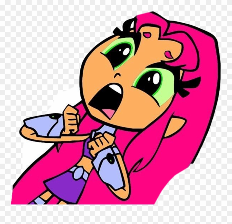 Download Starfire Sticker - Teen Titans Go Coloring Pages Starfire And ...