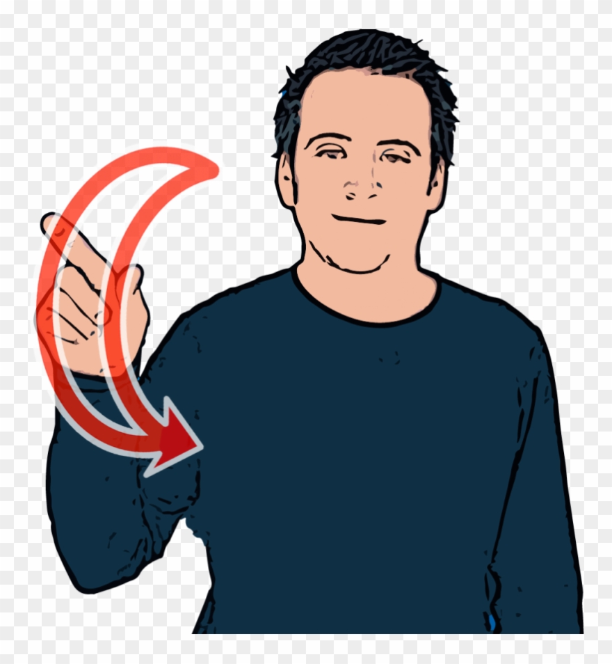 Download British Sign Language - Sign Language For Scotland Clipart ...