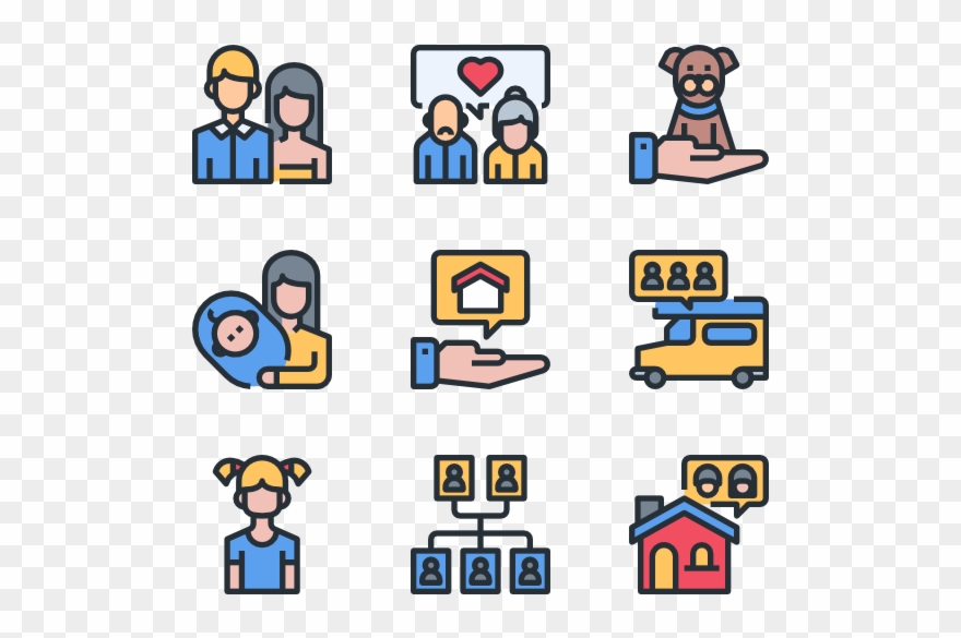 Family - Icon Clipart (#417100) - PinClipart