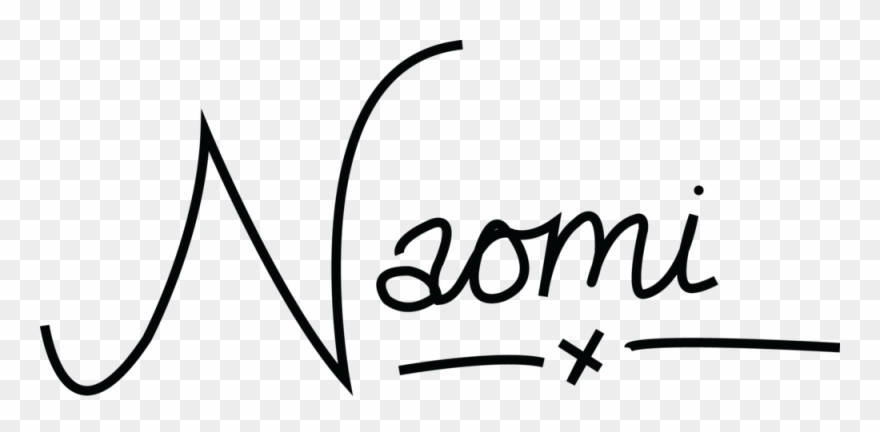 Naomi Digital Signature Clipart (#4110511) - PinClipart