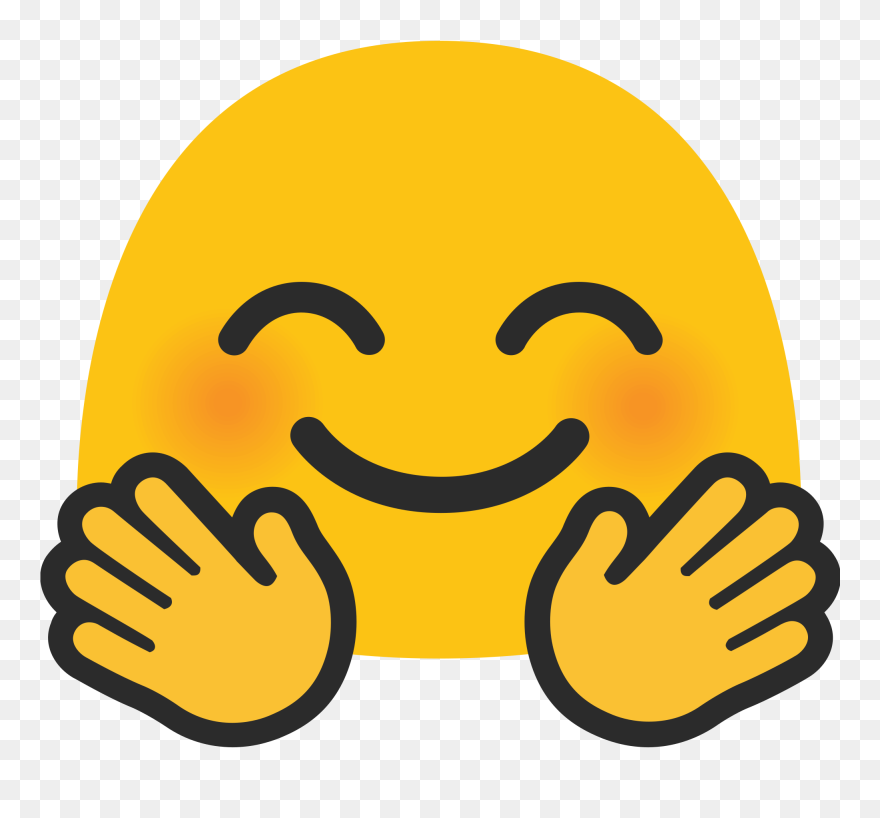 Download Android Hugging Emoji Face - Android Hug Emoji Clipart ...