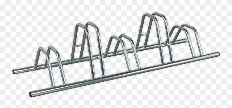 Download Bicycle Rack 5 Bicycle Dual Height Clipart (#4118225) - PinClipart