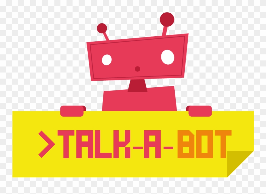 Shopping Center Chatbot For Visitor's Loyalty - Talk A Bot Logo Clipart ...