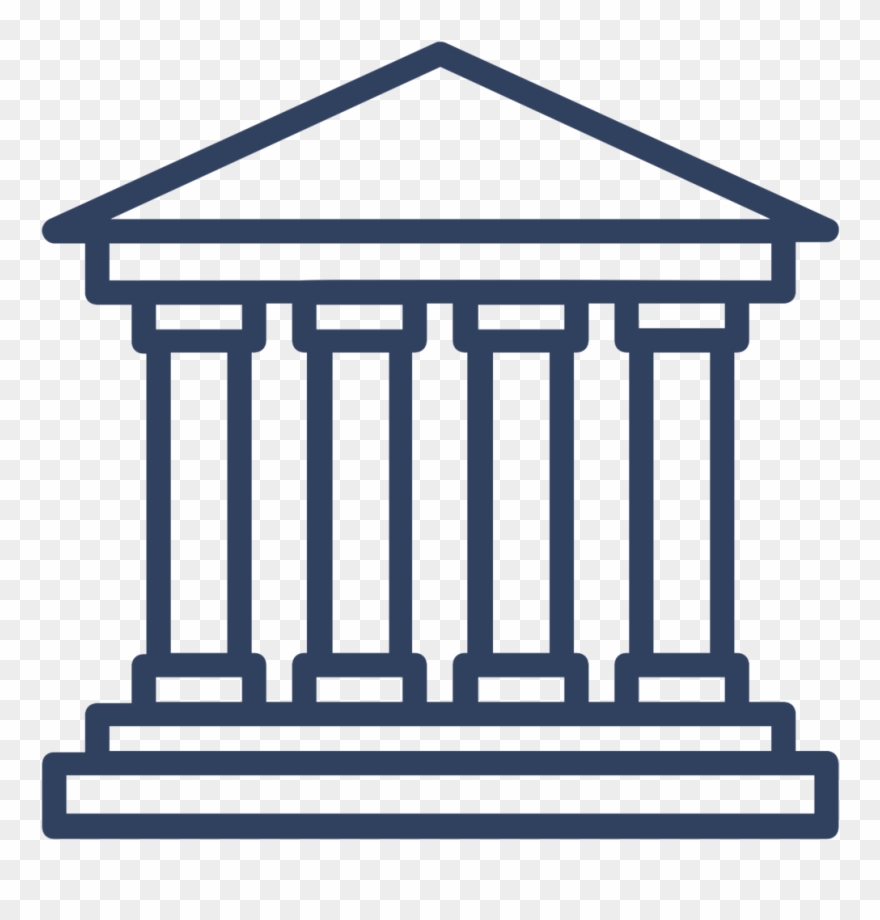 Adult And Juvenile Justice Reform - Banks Icon Clipart (#4139865 ...