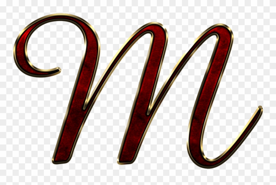 Download Capital Letter M Red Transparent Png Stickpng Inside - Dp M ...