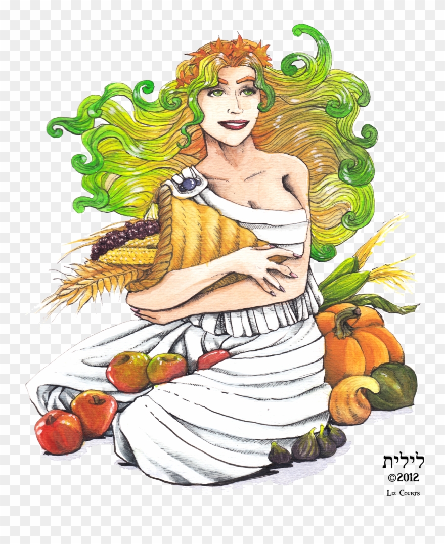 Harvest Goddess - Illustration Clipart (#4144750) - PinClipart