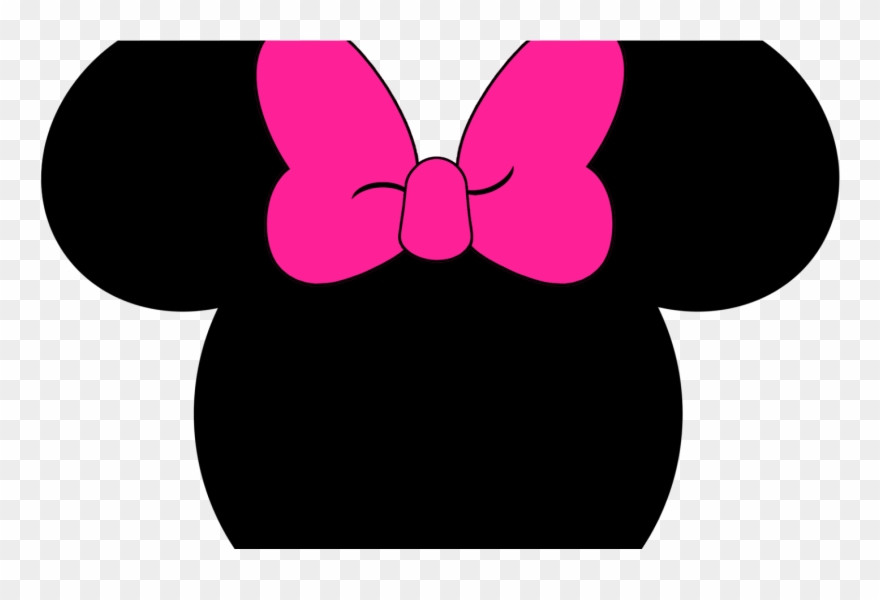 Download Printable Minnie Mouse Head Silhouette Clipart 4145539