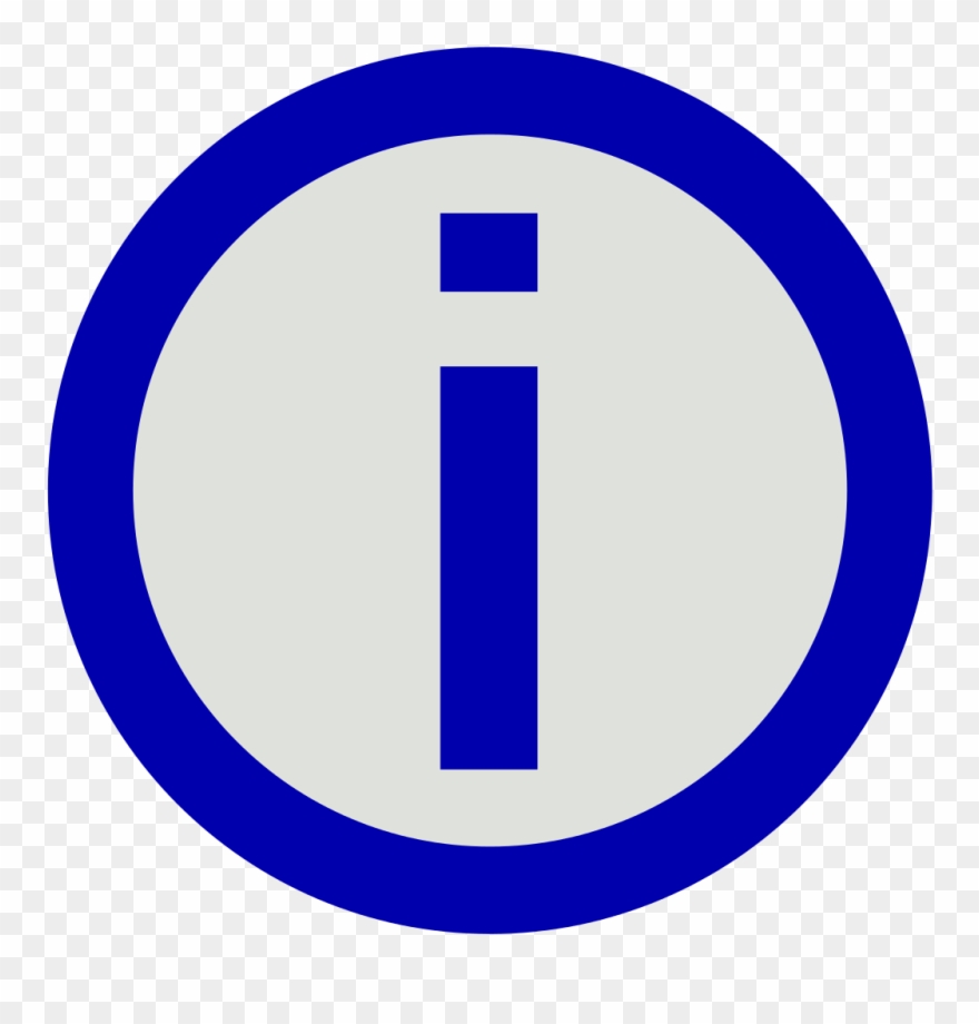 Blue I Symbol Clipart (#4158175) - PinClipart