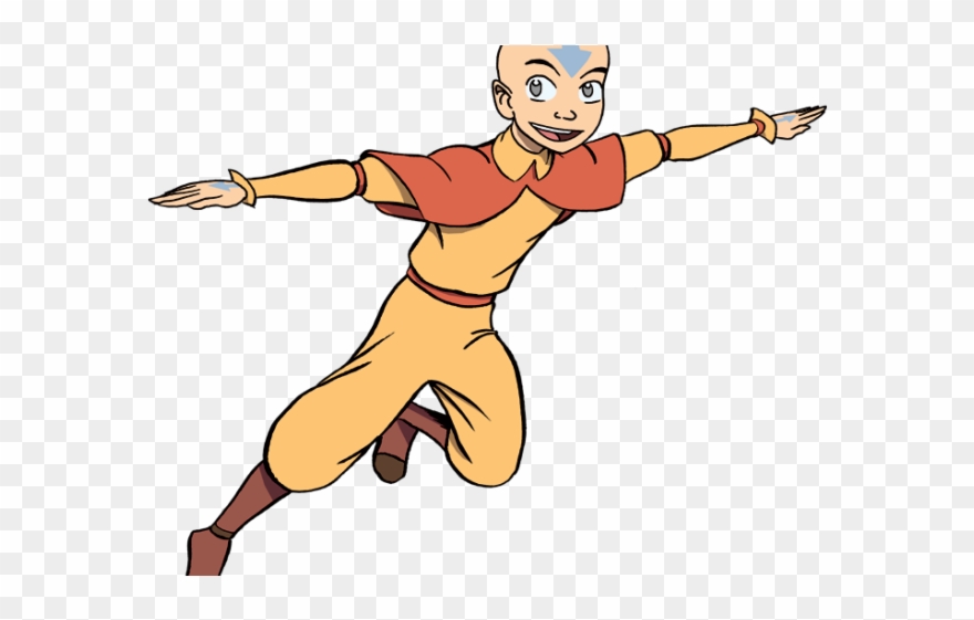 Aang Clipart Transparent - Cartoon - Png Download (#4161317) - PinClipart