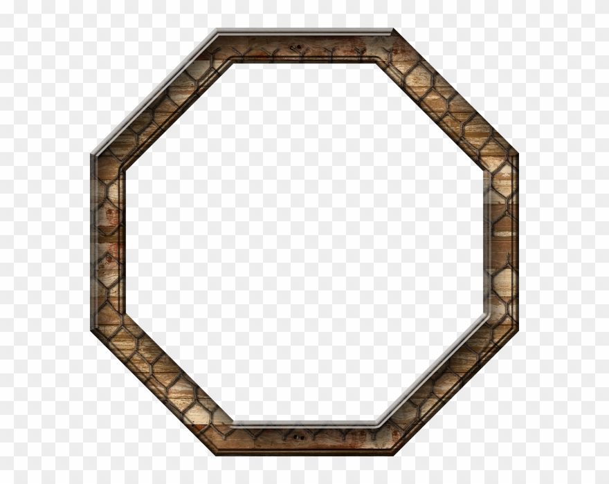 Octagon Frame Clip Art - Picture Frame - Png Download (#4161890 ...