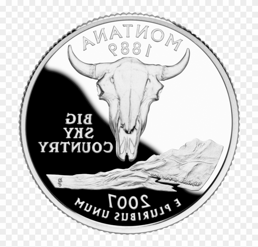 Download Quarters Clipart Of Quarters - State Quarter - Png Download ...