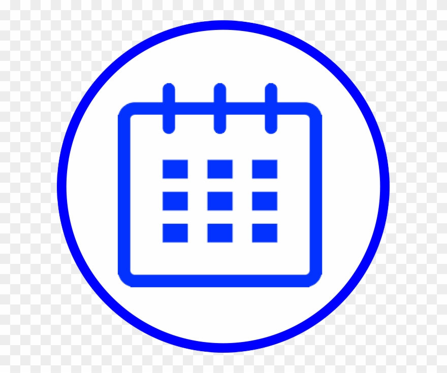 Calendar - Small Calendar Icon Png Clipart (#4175831) - PinClipart