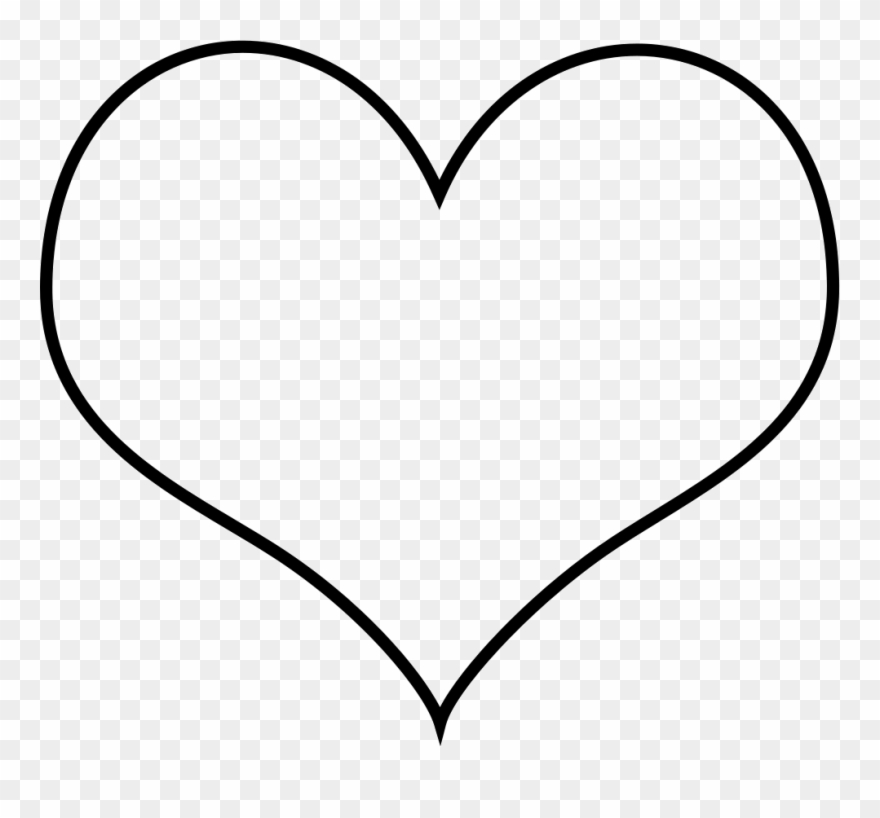 Png File Svg - Molde De Corazon Clipart (#4180584) - PinClipart