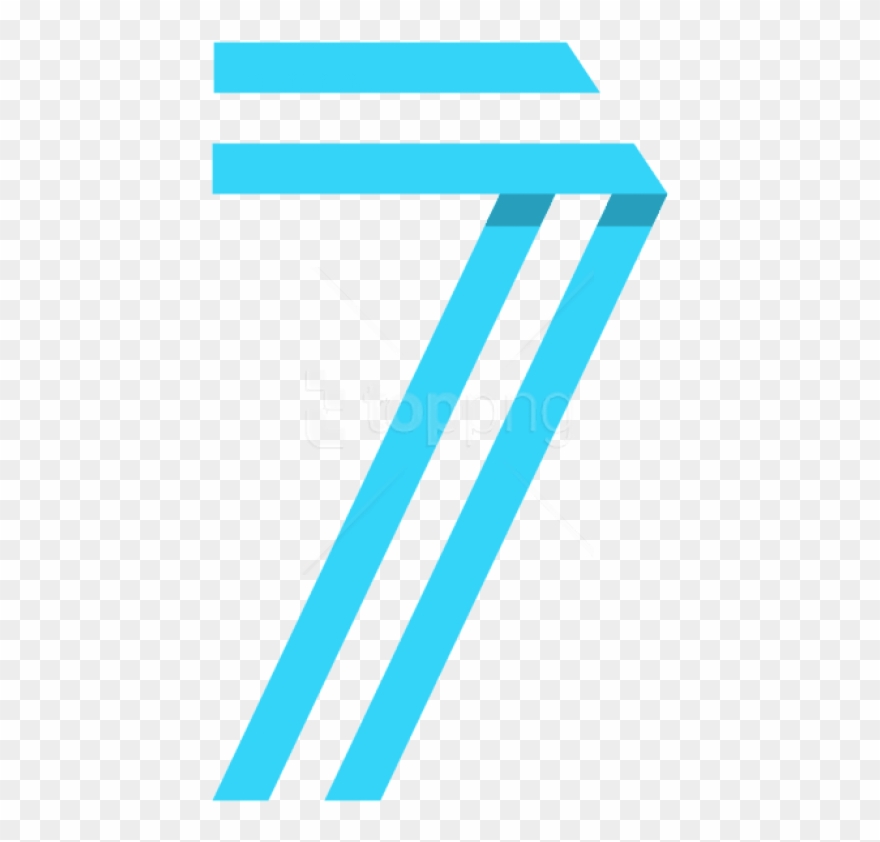 Free Png Download Seven Blue Transparent Clipart Png (#4187510 ...