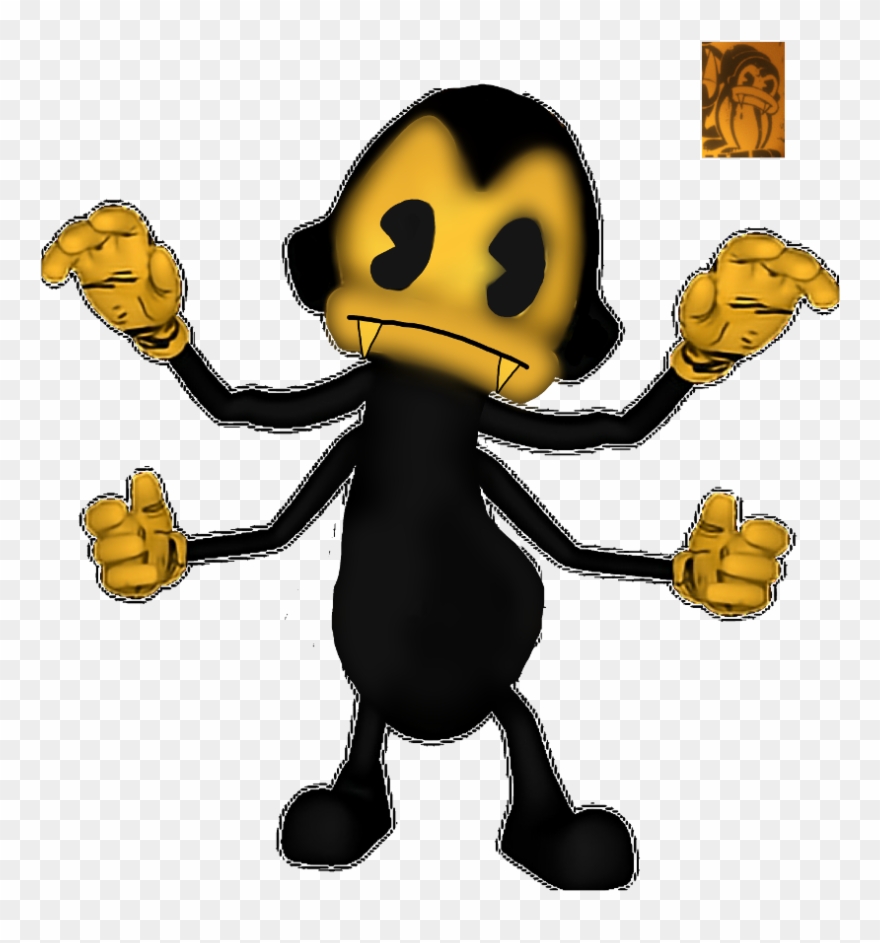 Batim Sticker - Bendy And The Ink Machine Striker Clipart (#4193285 ...