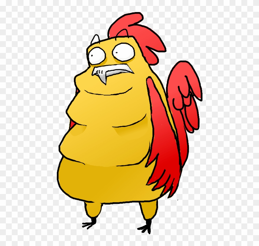 Cartoon Chicken Clip Art - Buff Chicken Cartoon - Png Download ...