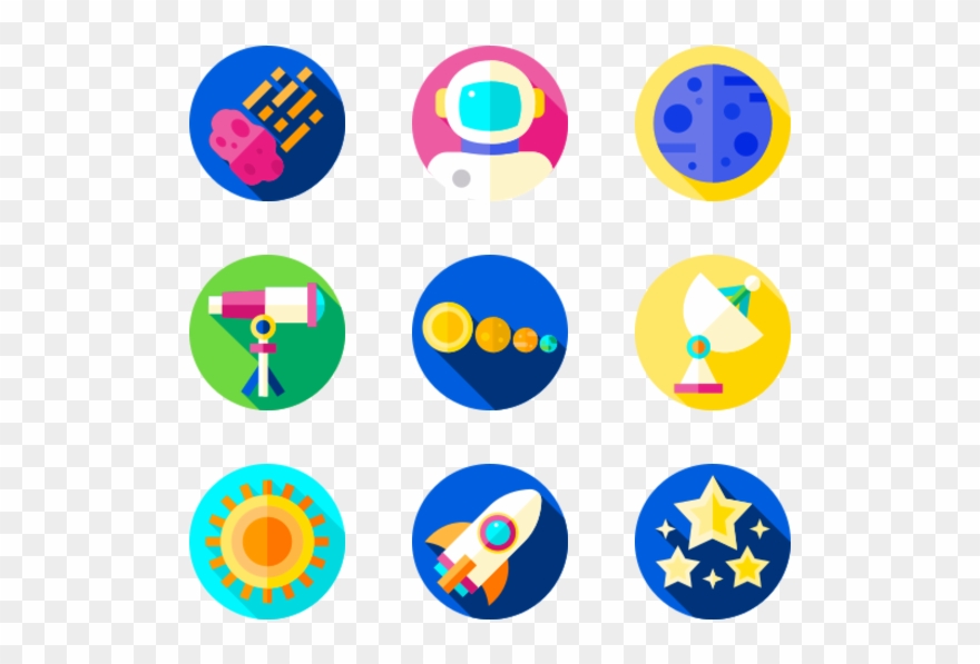 Space - Virtual Reality Icons Clipart (#4197785) - PinClipart