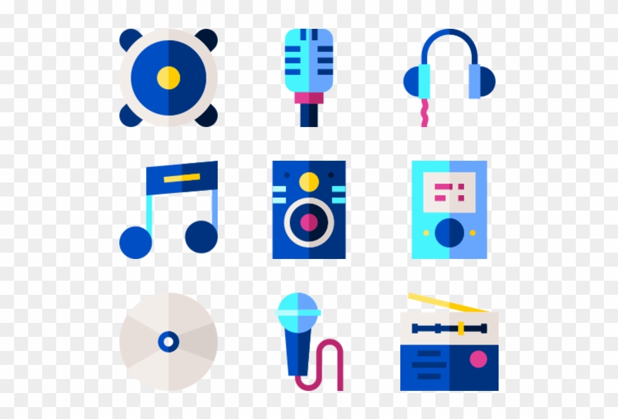 Audio And Video Clipart (#4201976) - PinClipart