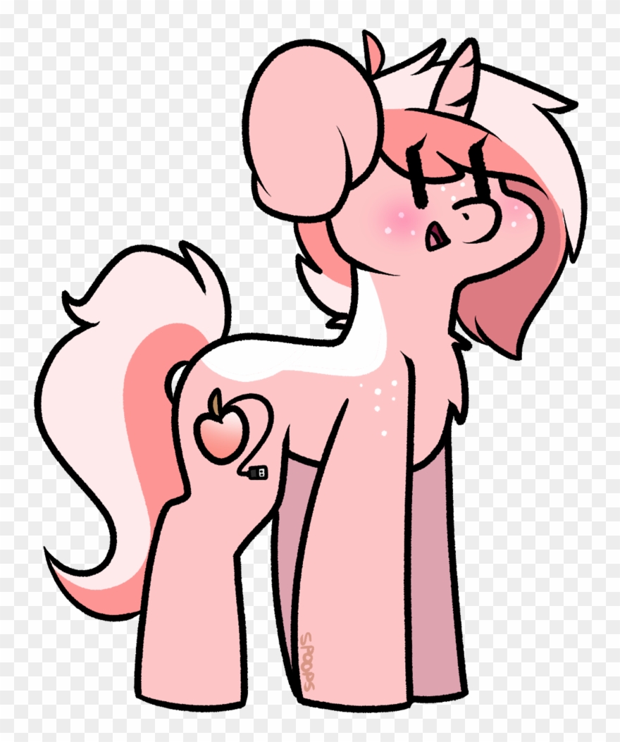 Download Spoopygander, Blushing, Chest Fluff, Cute, Cutie Mark ...