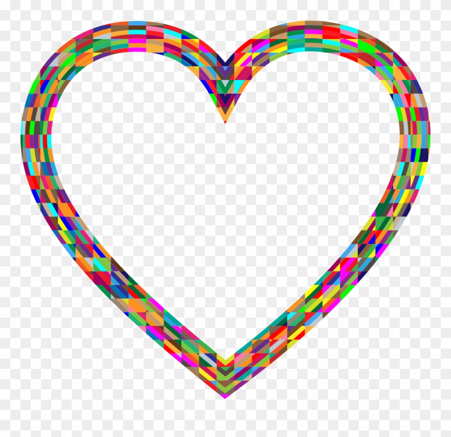 This Free Icons Png Design Of Multifaceted Heart - Heart Clipart ...