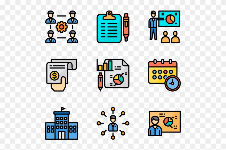 Business Management - Clip Art - Png Download (#4214589) - PinClipart