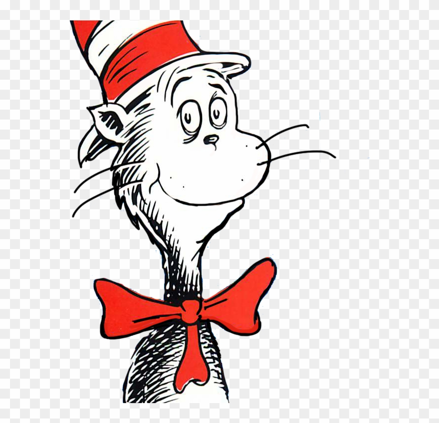 Download Cat In The Hat Clip Art - Read Across America 2019 - Png ...