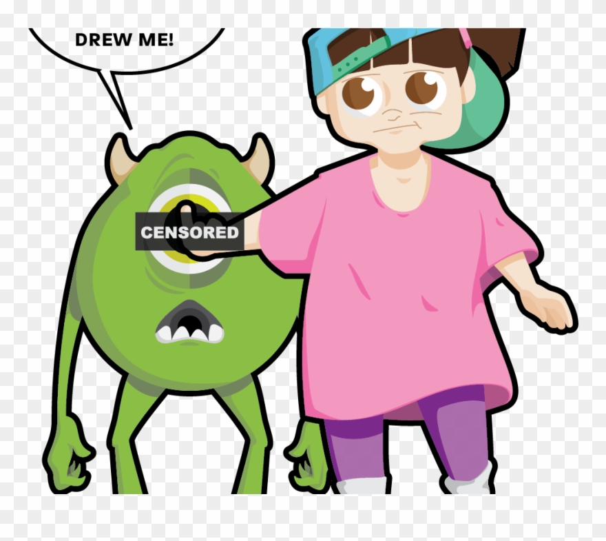 Bad Boo - Cartoon Clipart (#4236024) - PinClipart